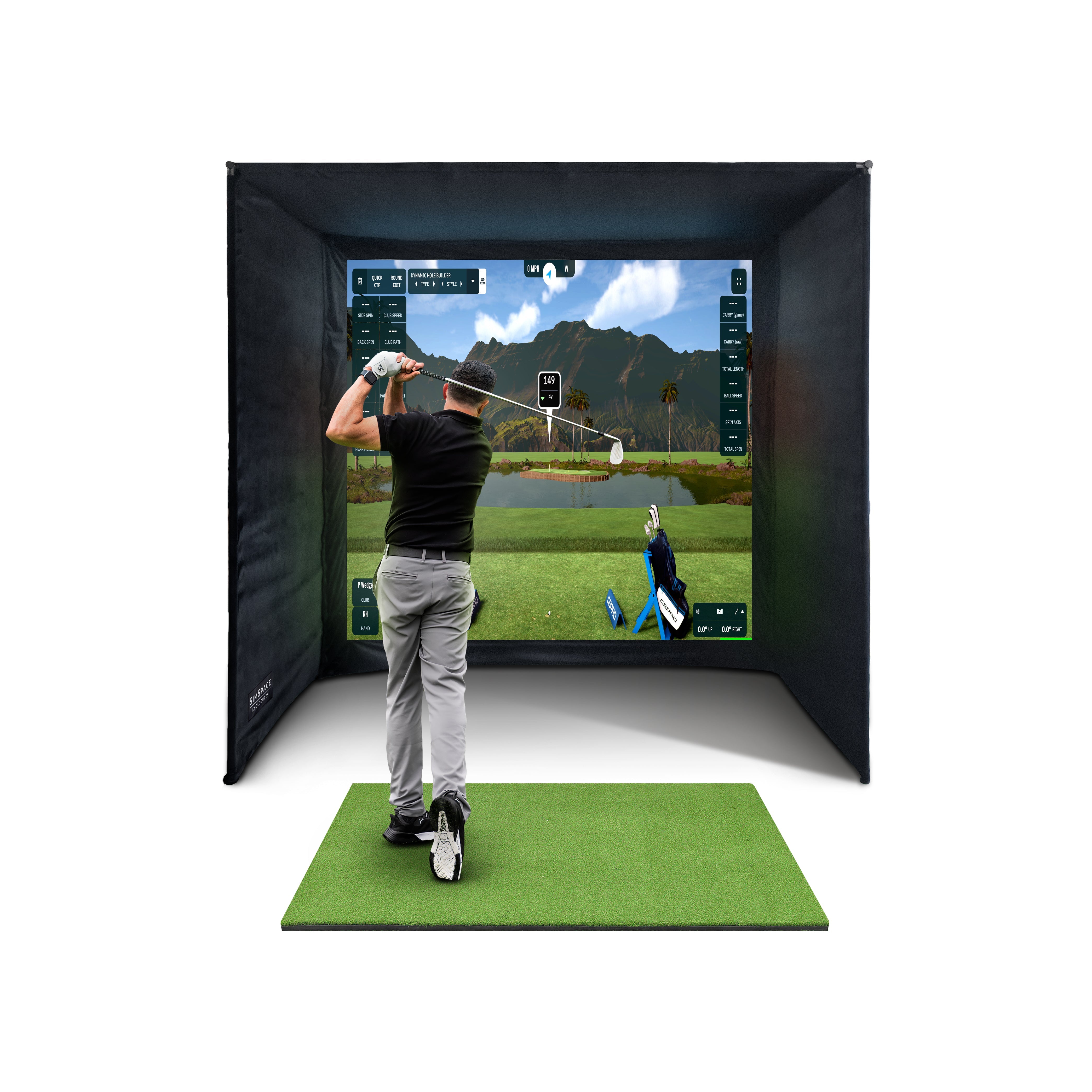 SIMSPACE PROFESSIONAL GOLF ENCLOSURE - SIM/001 – Golf Supply House