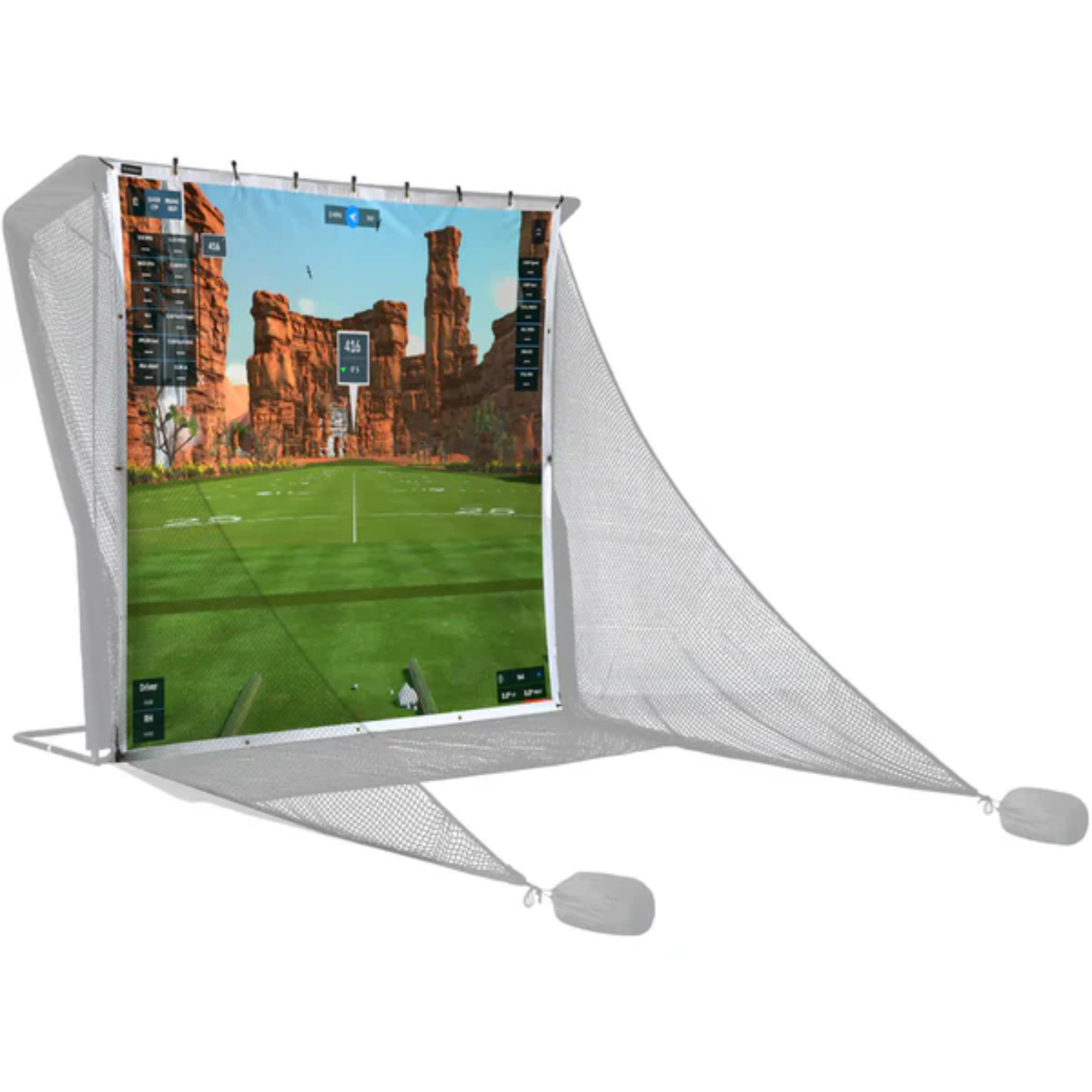 SimSpace Impact Screen + Bungee Cords for Deluxe Practice Net – Golf ...
