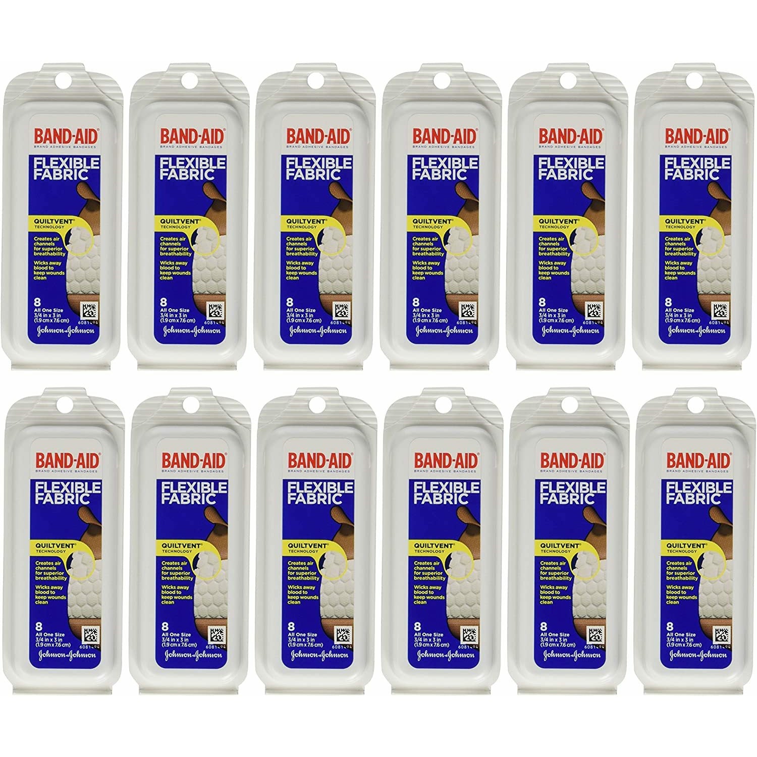 BAND-AID TRAVEL PACK FABRIC - BOX OF 12 PACKS – Golf Supply House