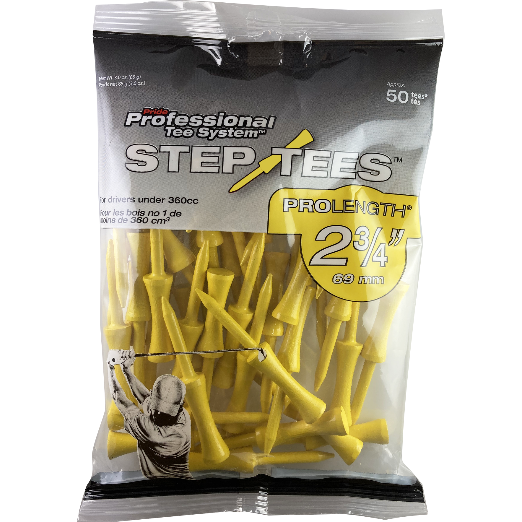 Pride Sports PTS Step Tees – Golf Supply House