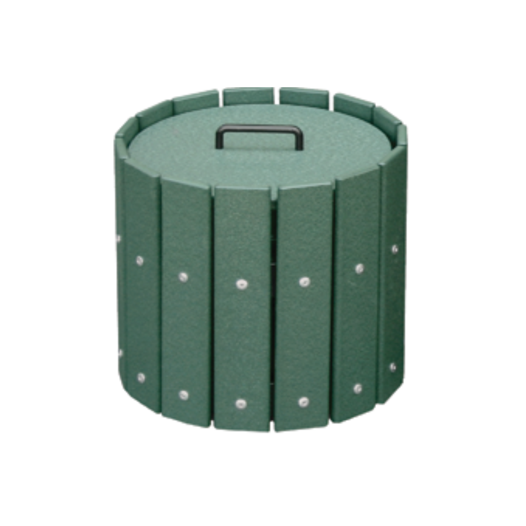 Small Round Slatted Divot Mix Box – Golf Supply House